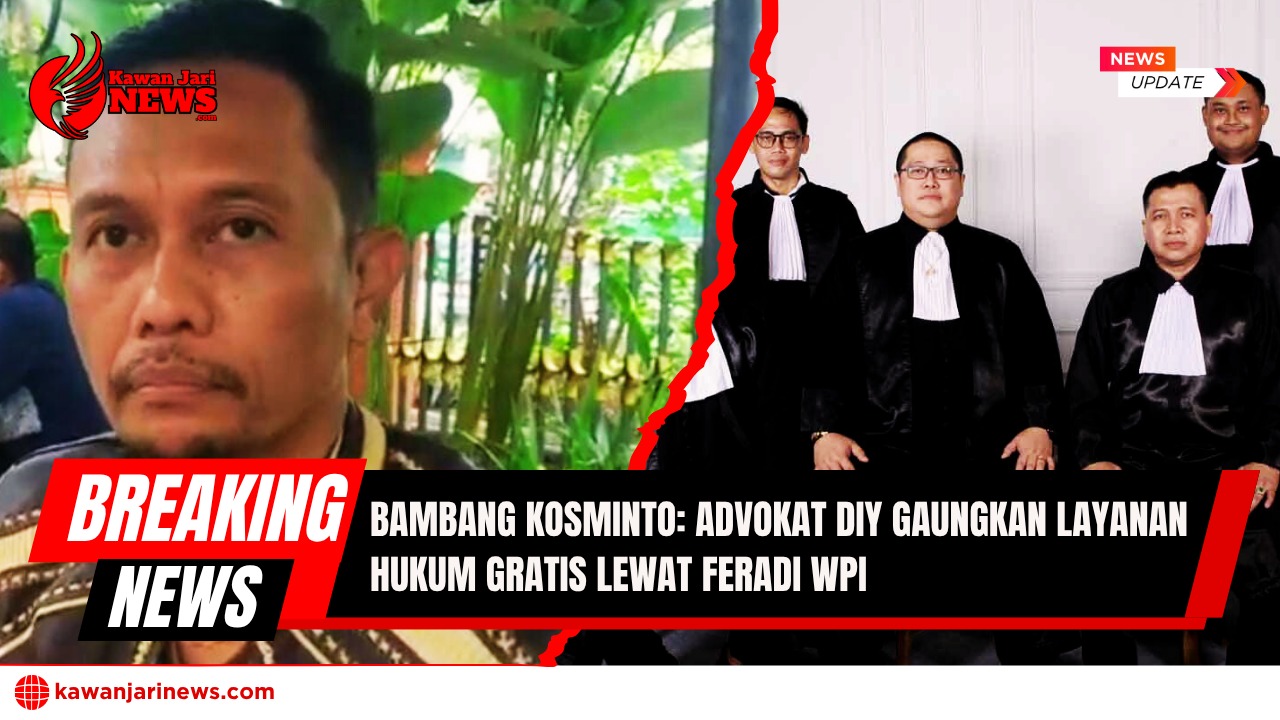 Bambang Kosminto: Advokat DIY Gaungkan Layanan Hukum Gratis Lewat ...