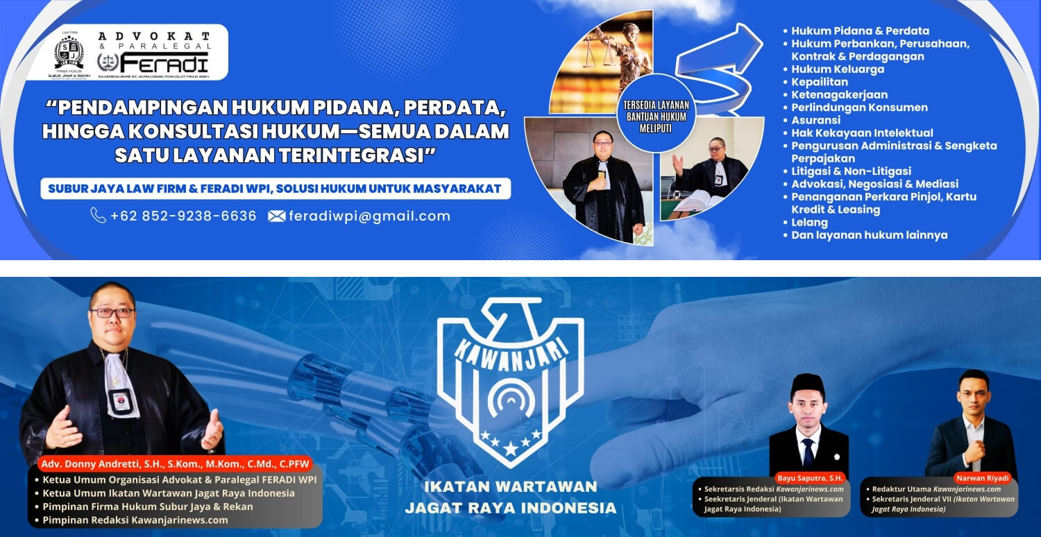 Kuasa Hukum FERADI WPI Bersama YLKAI dan GJL GAMAT-RI Pasang MMT ...